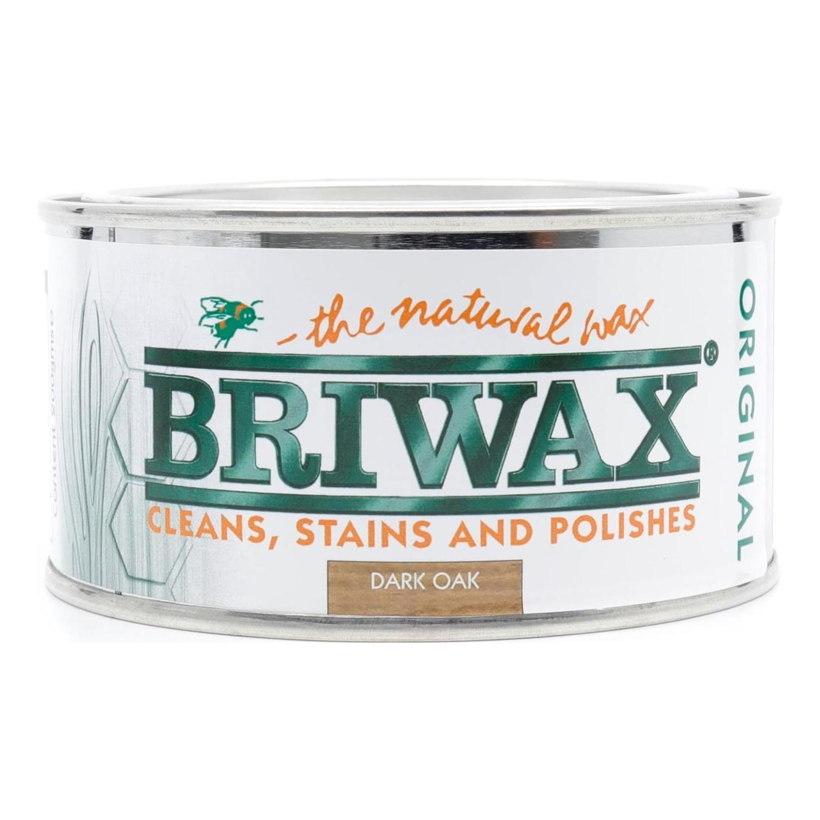 Briwax Original Dark Oak (200g) – Natural Wax Polish for Cleaning ...