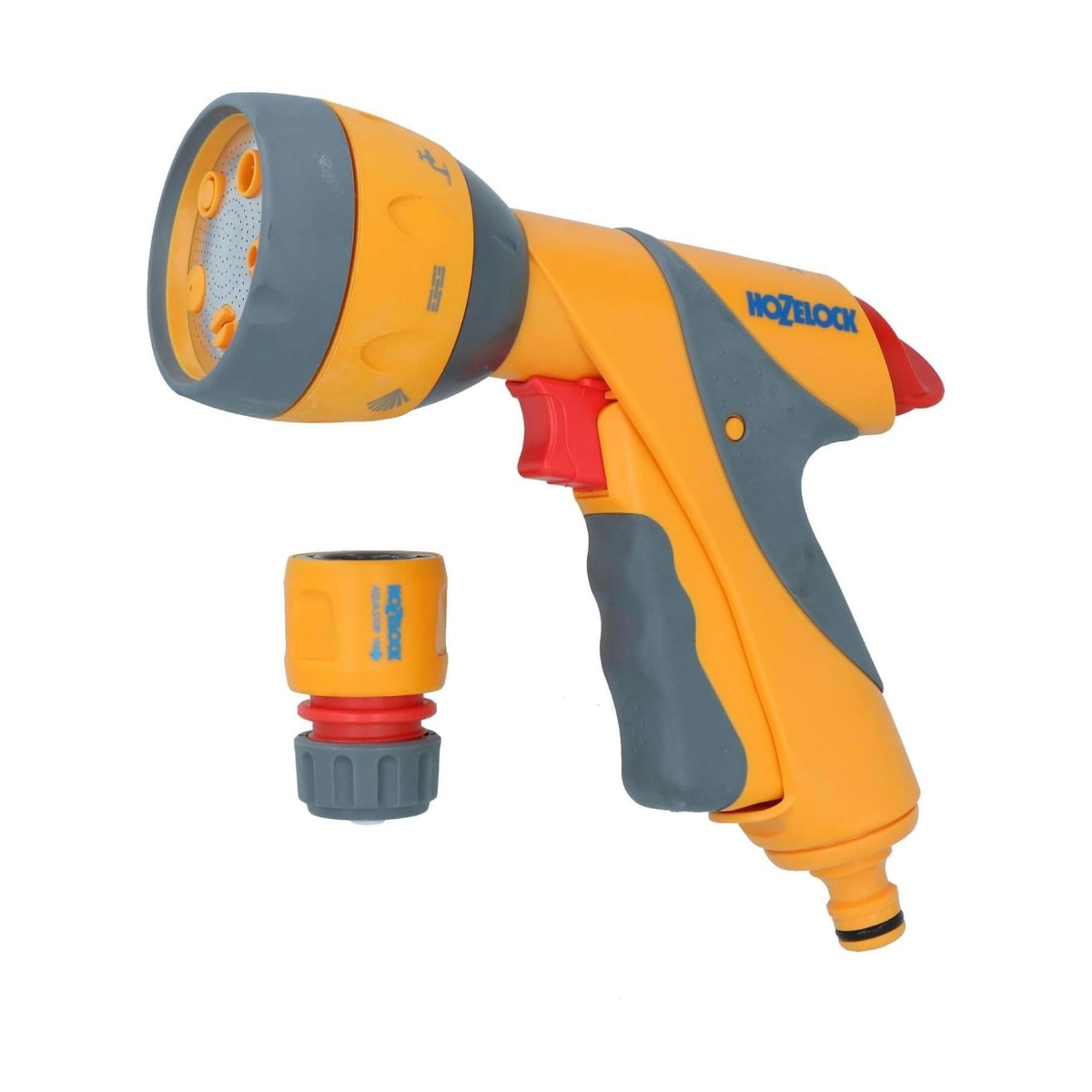 Hozelock Multi Spray Plus Gun & AquaStop Connector Set – Versatile ...
