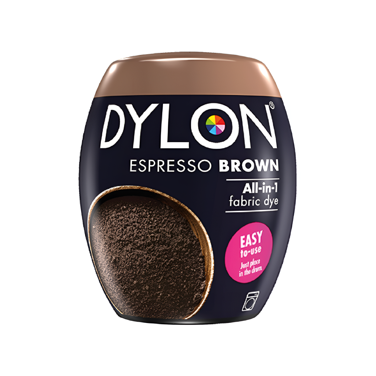 Dylon Espresso Brown Dye Pod – Easy Fabric Dye For Machine Use